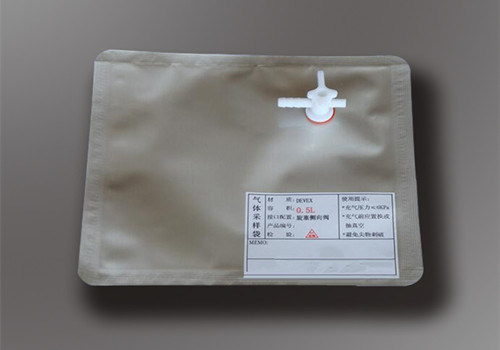 DEVEX air/gas sampling bags with side-opening stopcock & septum valve ...