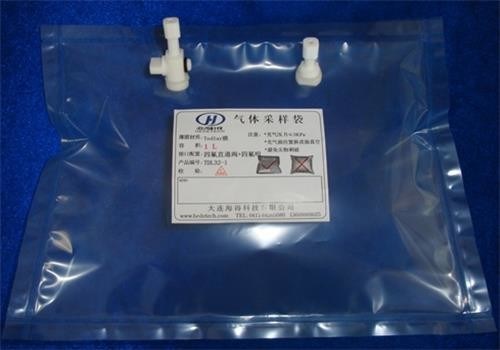China Manufacturer Dupont Tedlar ® PVF Gas Sampling Bags with PTFE ...