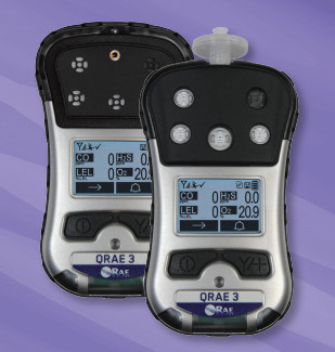 QRAE II PGM-2500P toxic gas detector Pump suction alarm four in one gas ...