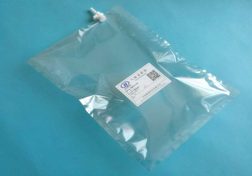 Teflon FEP gas sampling bag with PTFE valve(on the side of the bag ...