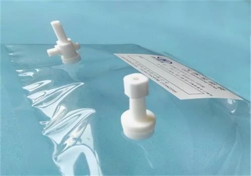 ®FEP gas sampling bags with PTFE valve & septum port syringe sampling ...