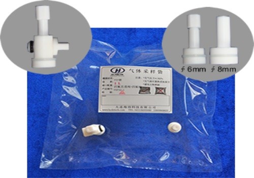®FEP gas sampling bags with PTFE valve & septum port syringe sampling ...