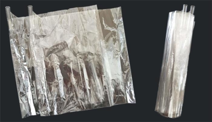 Odor bags / Stench bag , Polyester gas sampling bag with glass tube ...