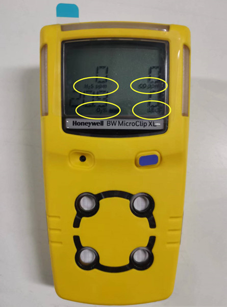 Honeywell BW GasAlert MicroClip XT Portable Multi-Gas Detector (O2/CO ...